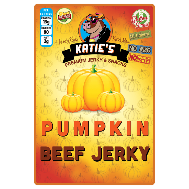 Pumpkin Beef Jerky Katies Premium Jerky And Snacks